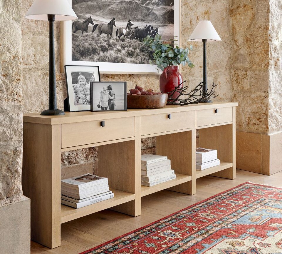 Modern Farmhouse Console Table (90")